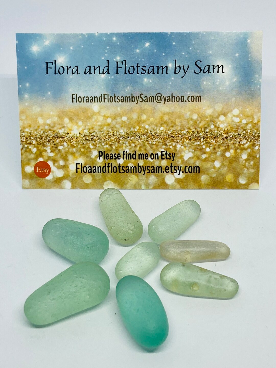 Sea Glass, Bottle Stopper Stem Seaglass, Seaglass, Seaside Decor, Sea ...