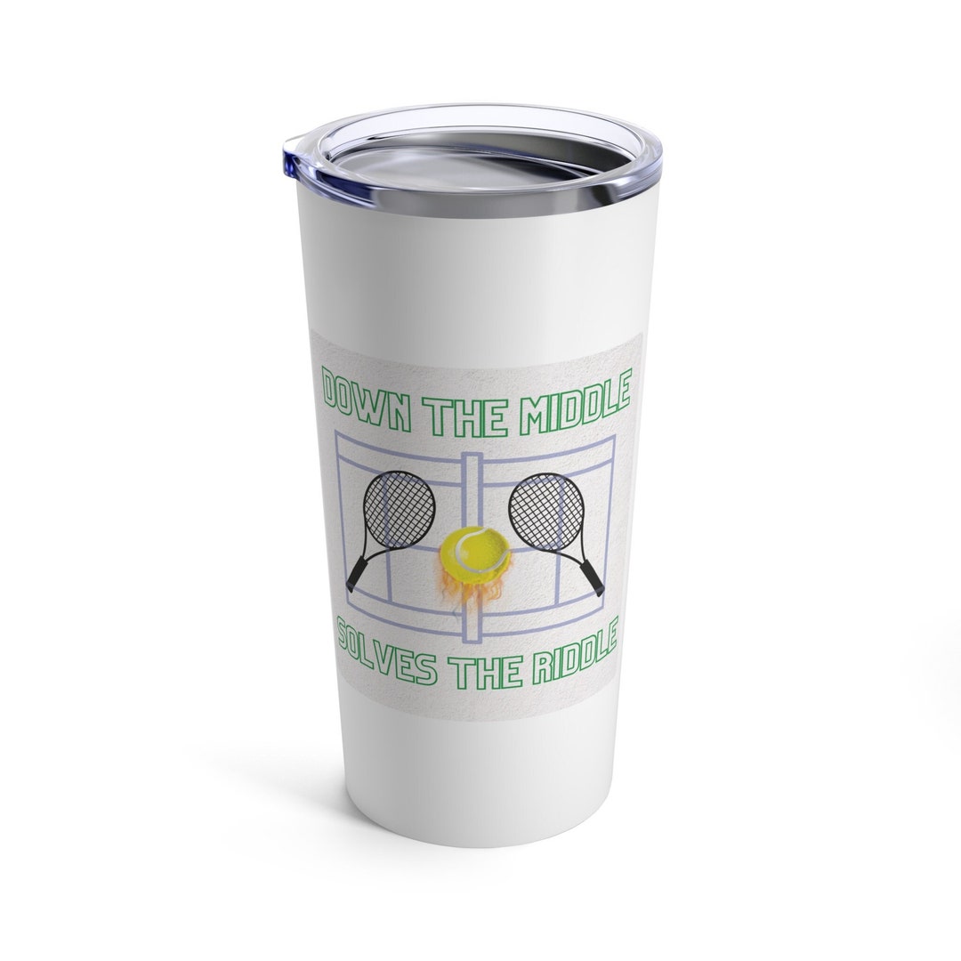 Tennis Tumbler, Funny Tennis Tumbler Mug, Tennis Coach Appreciation ...