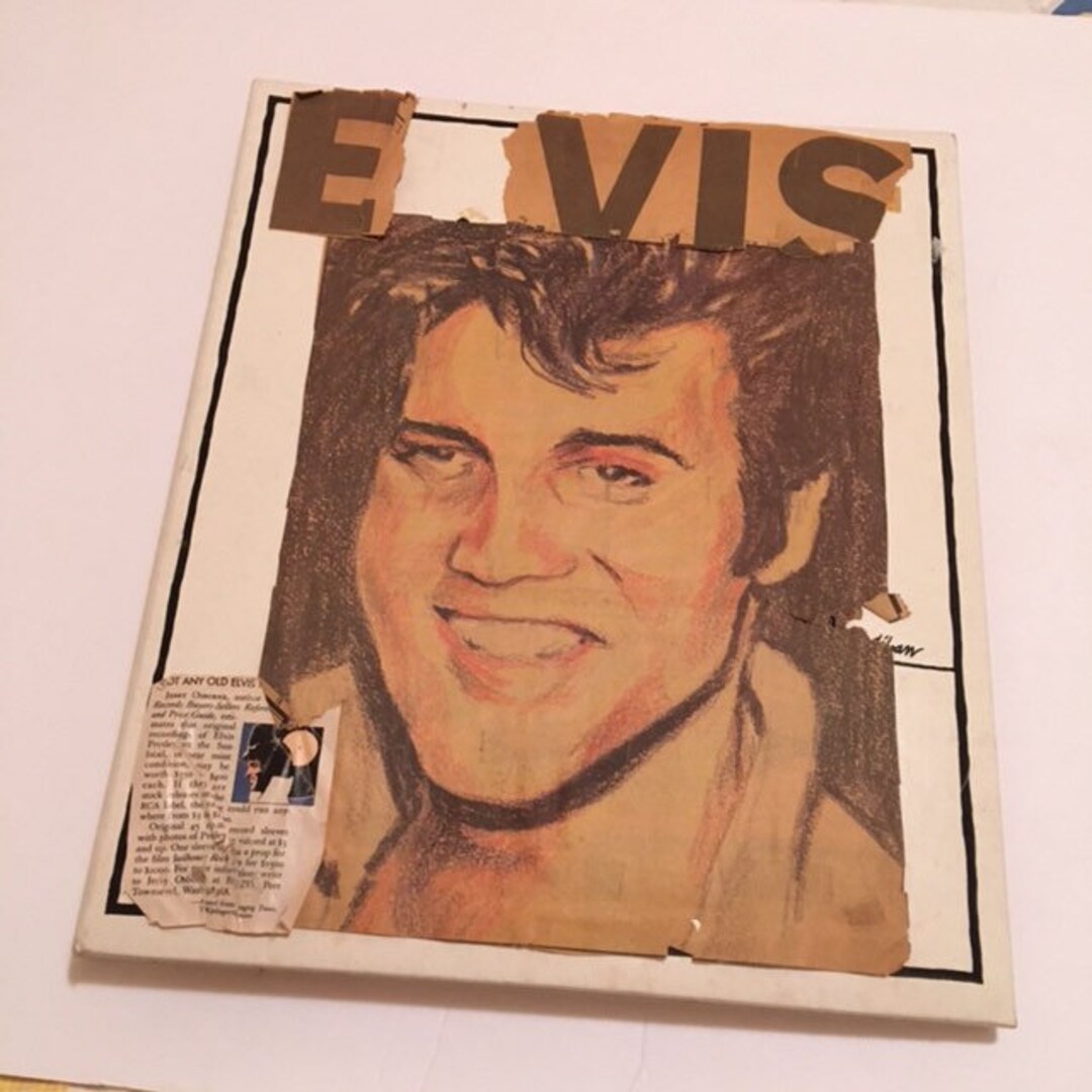 Huge Elvis Presley Rock N’ Roll Vintage Scrapbook Collection - Etsy