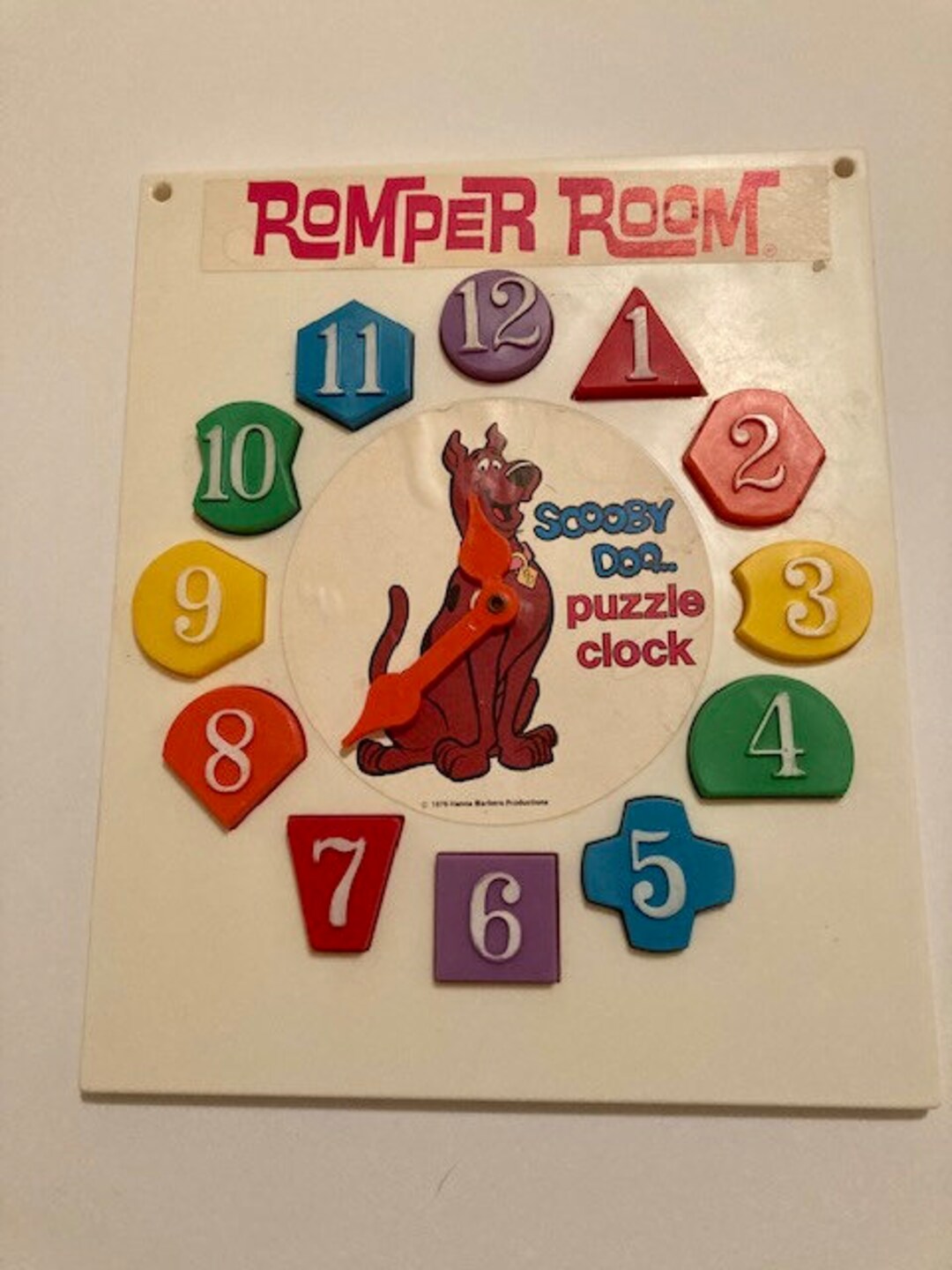 1976 Vintage Romper Room Scooby Doo Puzzle Toy Clock by Hanna - Etsy