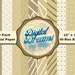 Lovely Bronze Tone Digital Paper Hi Resolution 10 Different Designs (2 ...