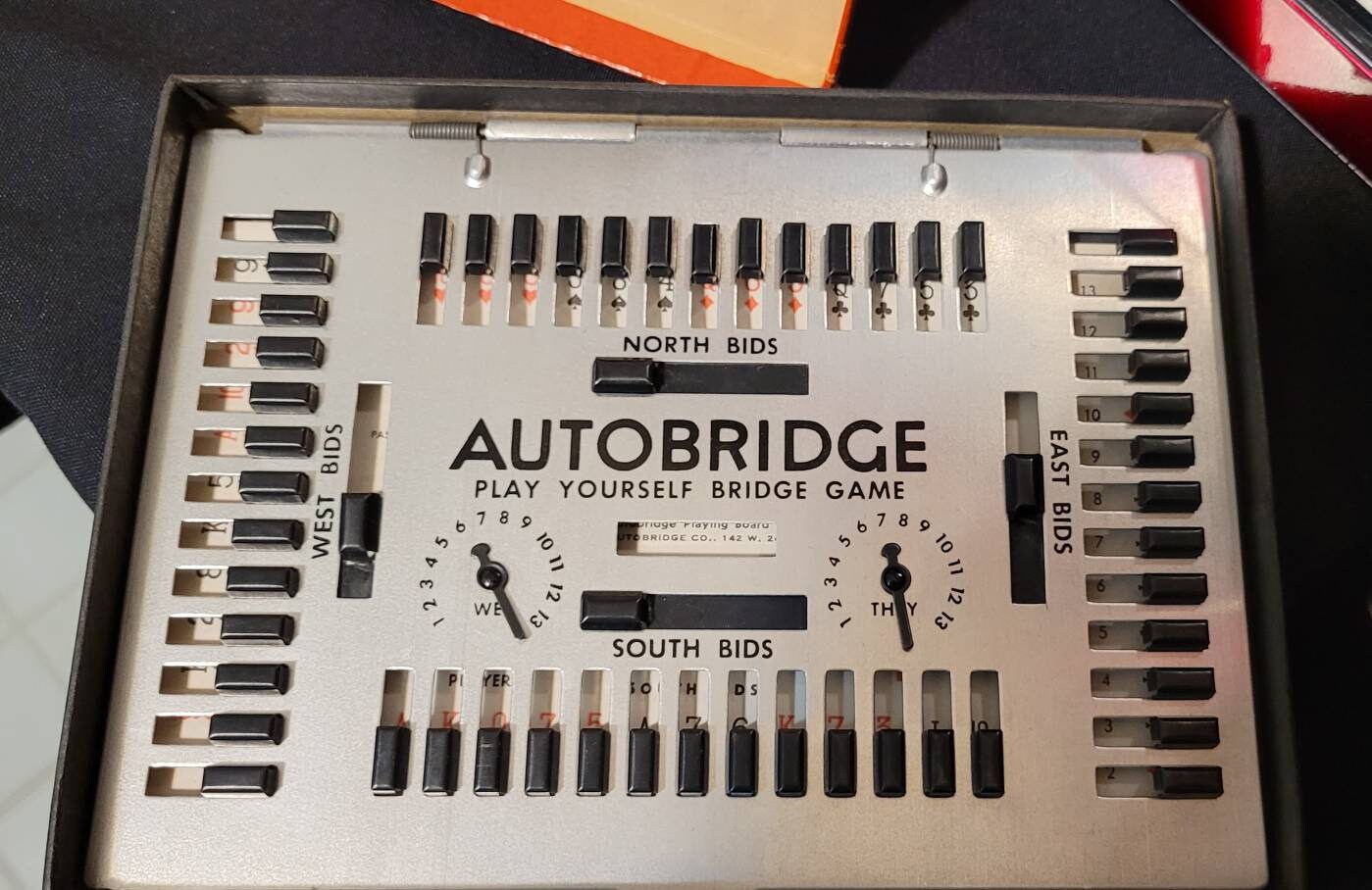 Vintage Auto Bridge Game, Circa 1950's in Box, Good Condition - Etsy