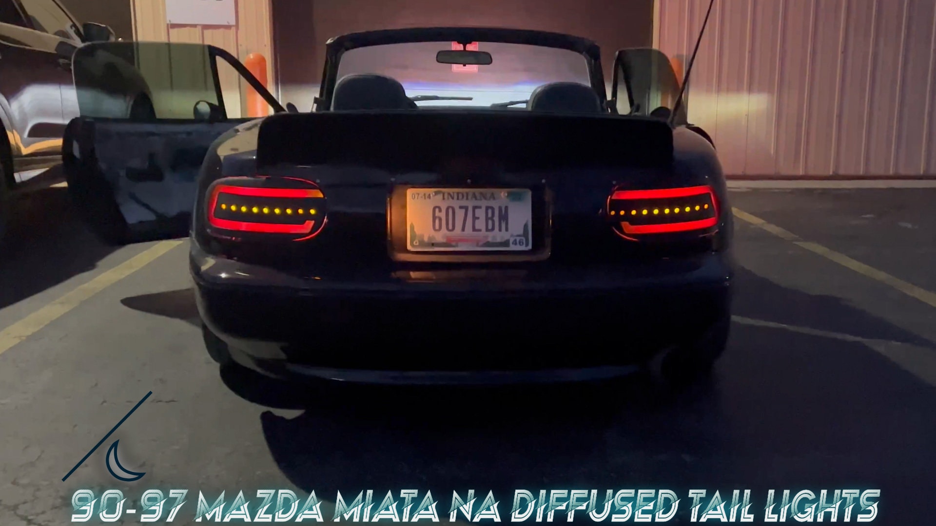 90 97 Mazda Miata NA Diffused Tail Lights