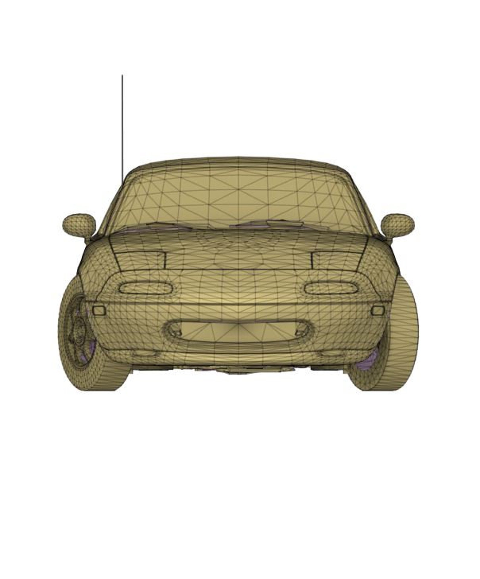 Mazda Miata 3D Model 1:1 Scale - Etsy