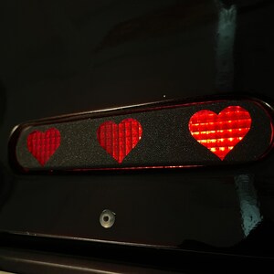 3D Printed Three Hearts Third Brake Light Cover for Miata 1989-1997 - Etsy