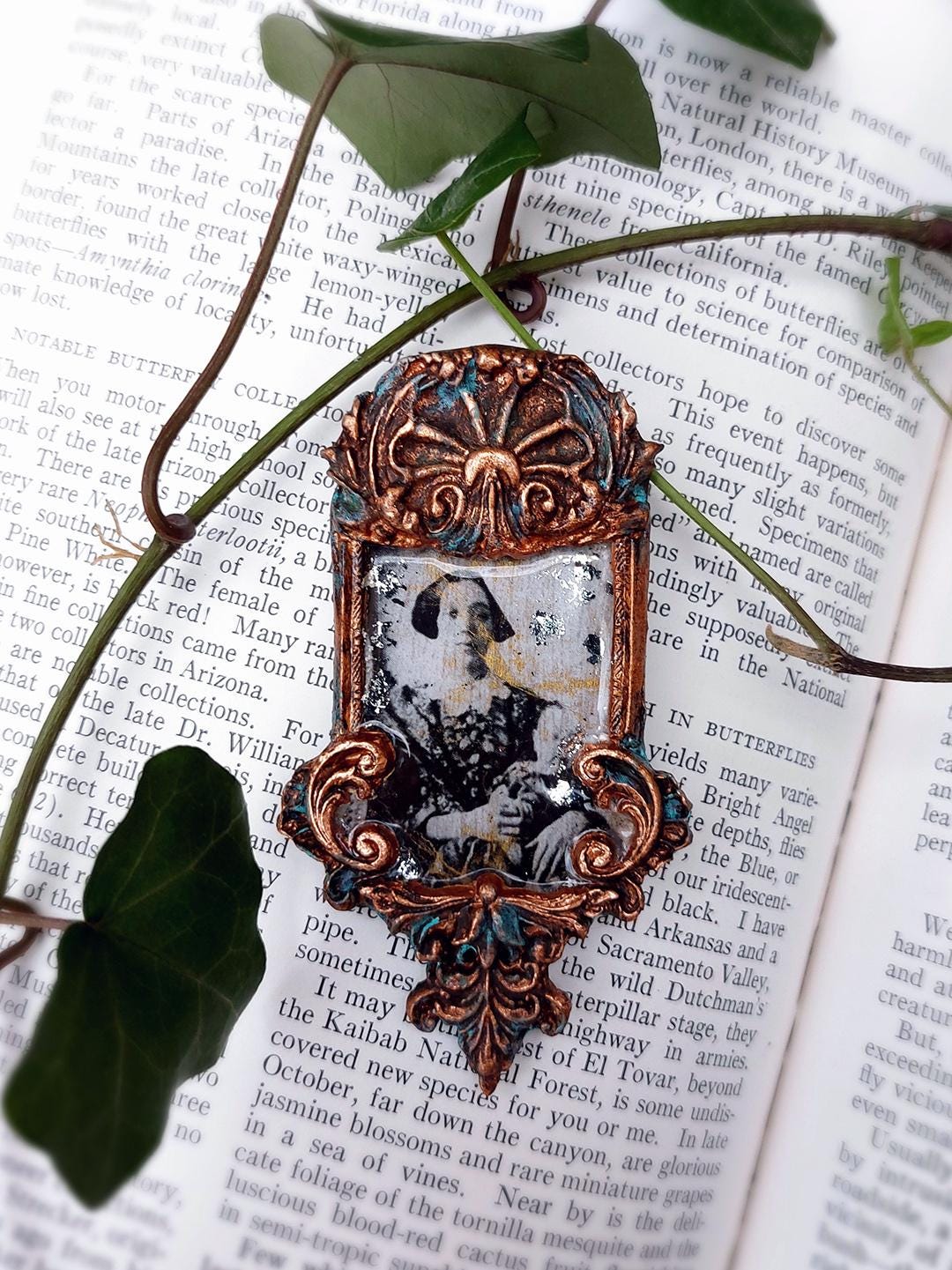 Victorian Lady Brooch Vintage Retro Antique - Etsy