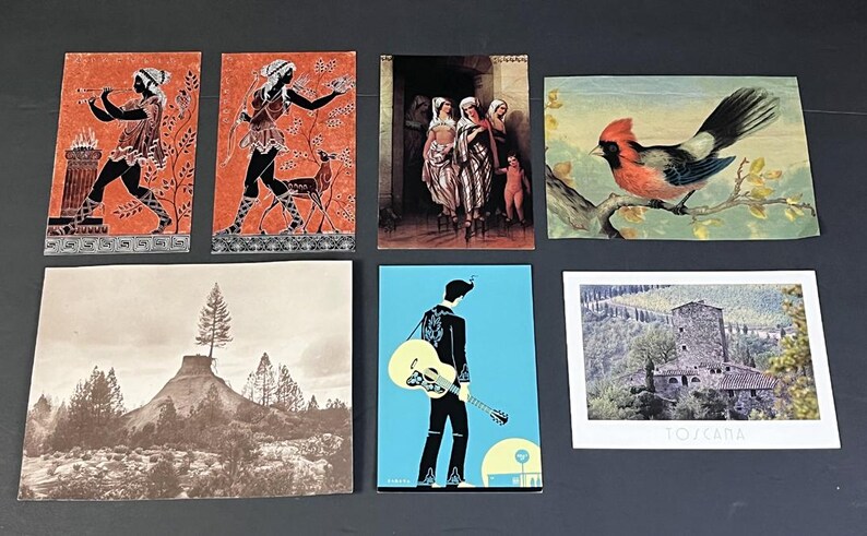 50+ Vintage & Contemporary Postcards, Prints, Stamps From Around the ...