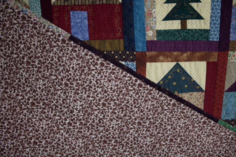 Country Houses Quilt - Etsy