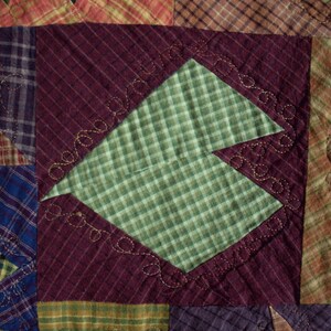 Plaid Heart Quilt - Etsy