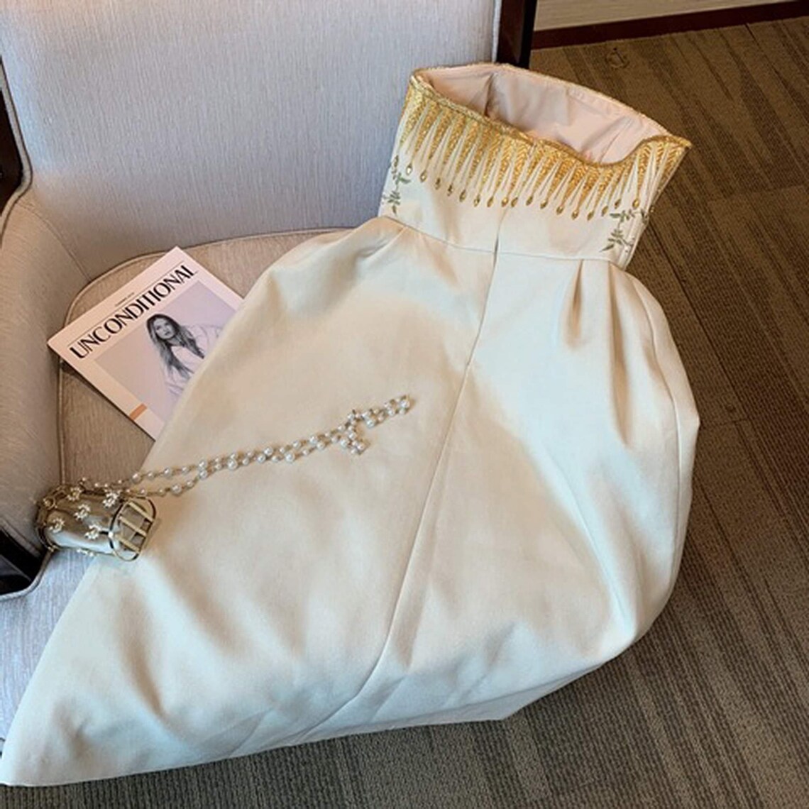 Ellz Strapless Party Dress - Etsy