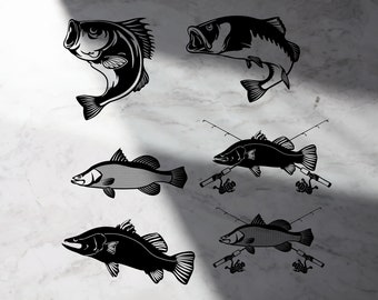Barramundi Clip Art - Etsy Australia