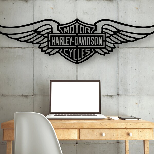Harley Davidson Decal Sticker - Etsy