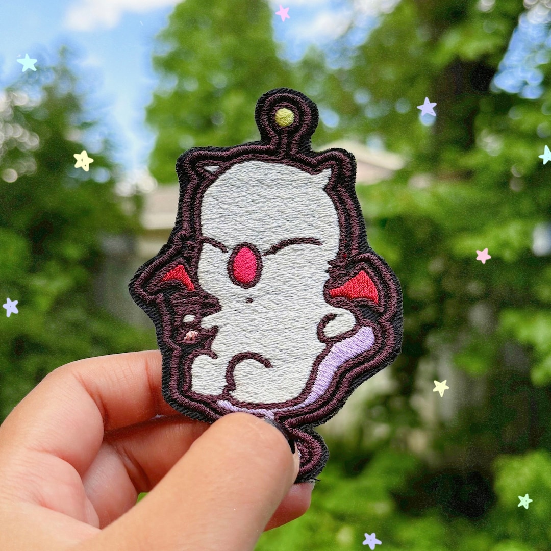 Final Fantasy Mog With Cocktail Patch - Etsy