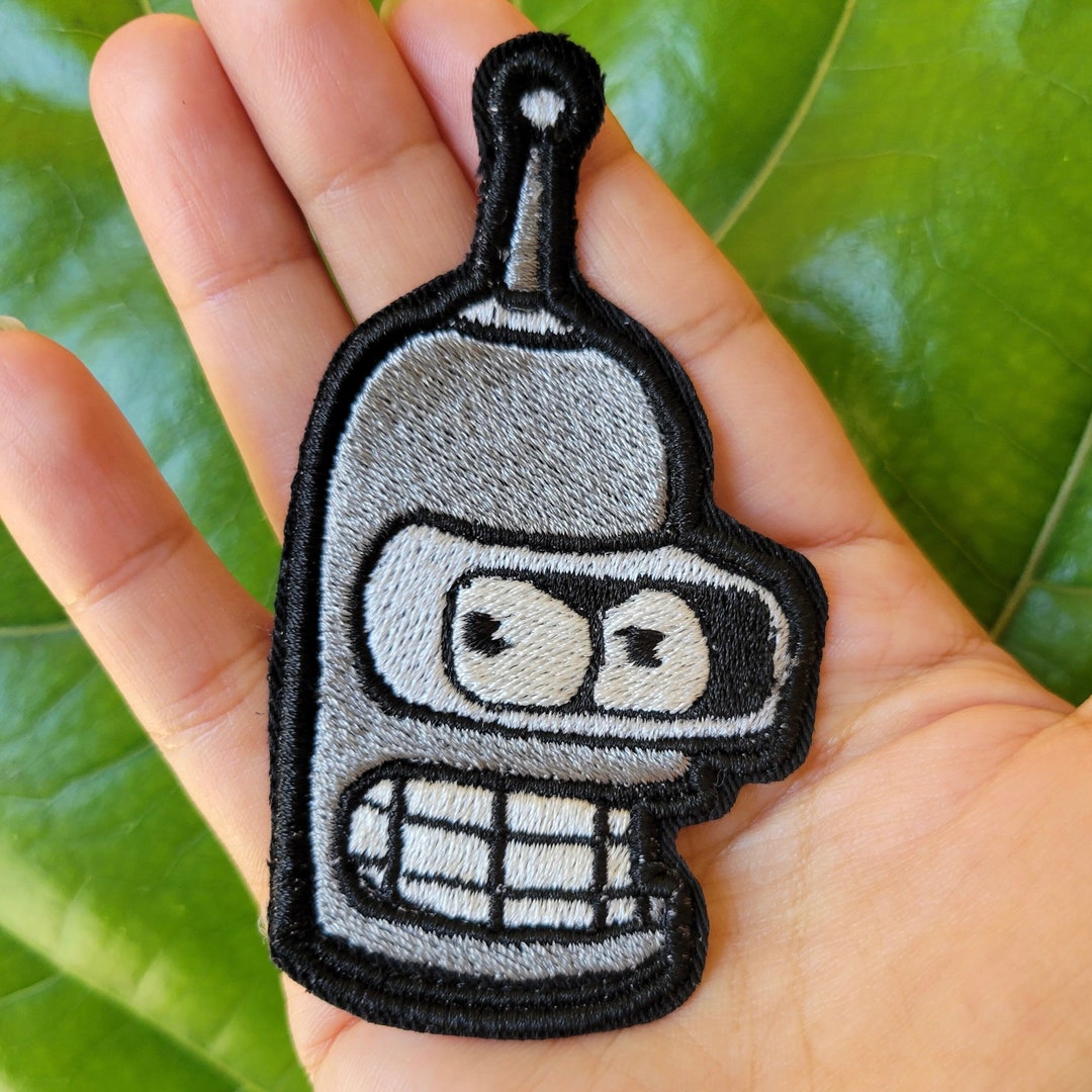Futurama Bender Patch - Etsy