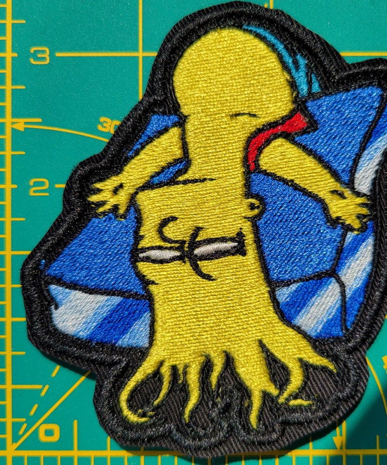 The Simpsons slag-off Bart Simpson Patch - Etsy