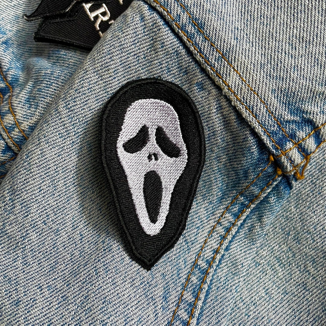 Ghostface Patch - Etsy