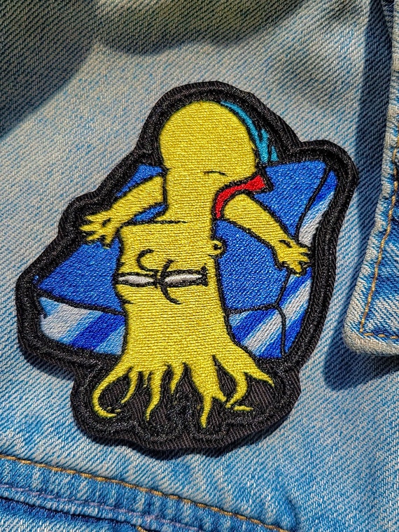 The Simpsons slag-off Bart Simpson Patch - Etsy Australia