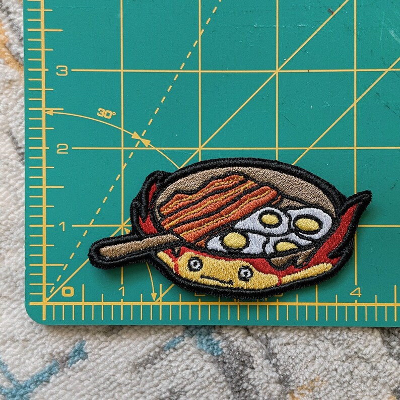 Howl's Moving Castle Calcifer Patch - Etsy