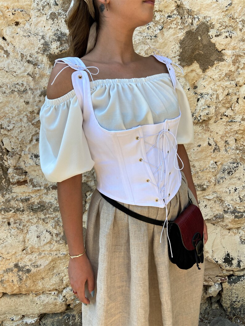 Renaissance Corset Peasant Bodice Ren Fair Corset Corset - Etsy