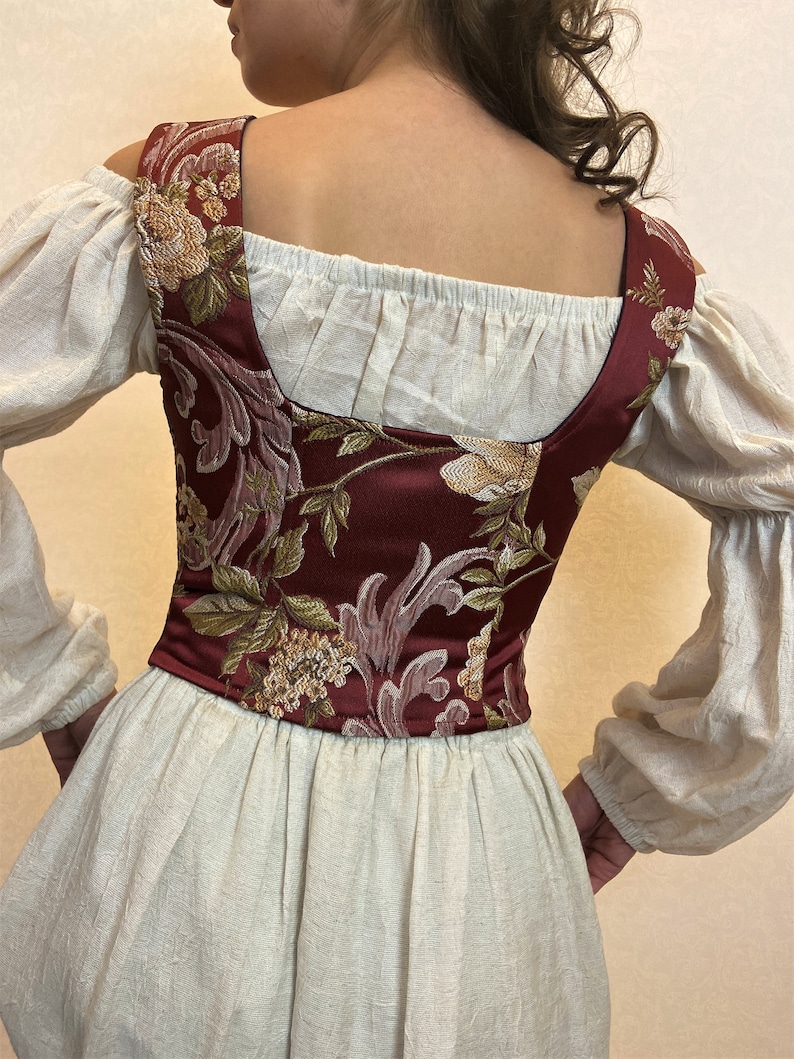 Renaissance Corset Peasant Bodice Ren Fair Corset Corset - Etsy