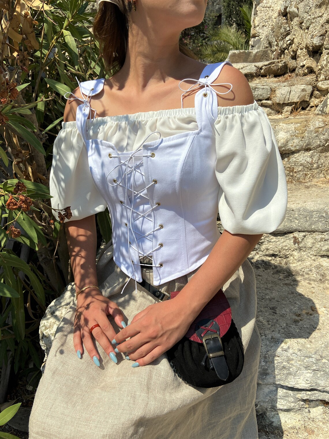 Renaissance Corset Peasant Bodice Ren Fair Corset Corset - Etsy