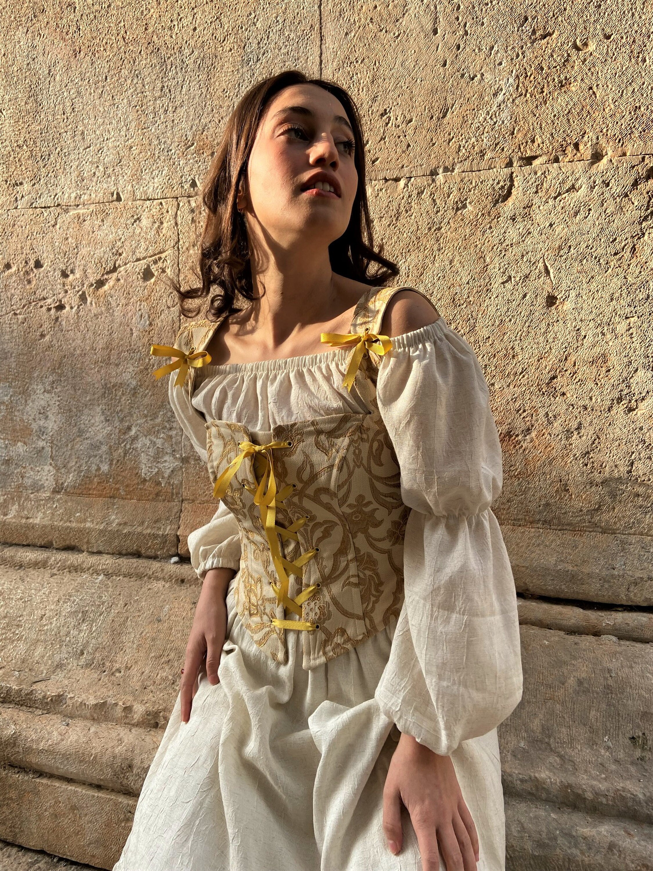 Renaissance Corset Peasant Bodice Ren Fair Corset Corset | Etsy