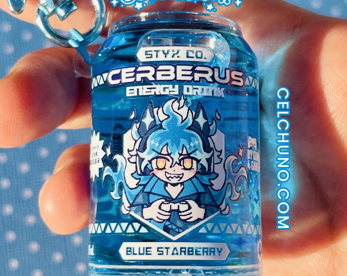 TWST Ignihyde Energy Drink Can Charm With Idia and Ortho Shroud - Etsy
