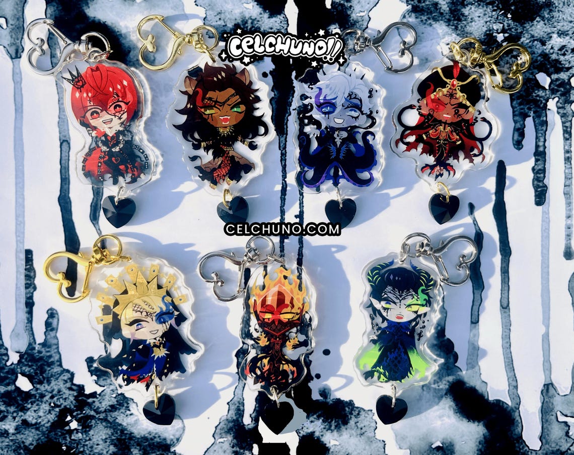 TWISTED WONDERLAND Overblot Riddle Leona Azul Jamil Vil Idia Malleus ...