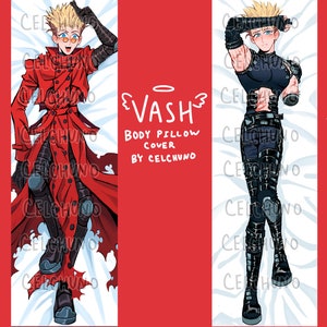 TRIGUN Body Pillow Covers Vash Wolfwood Dakimakura Maximum Trimax ...