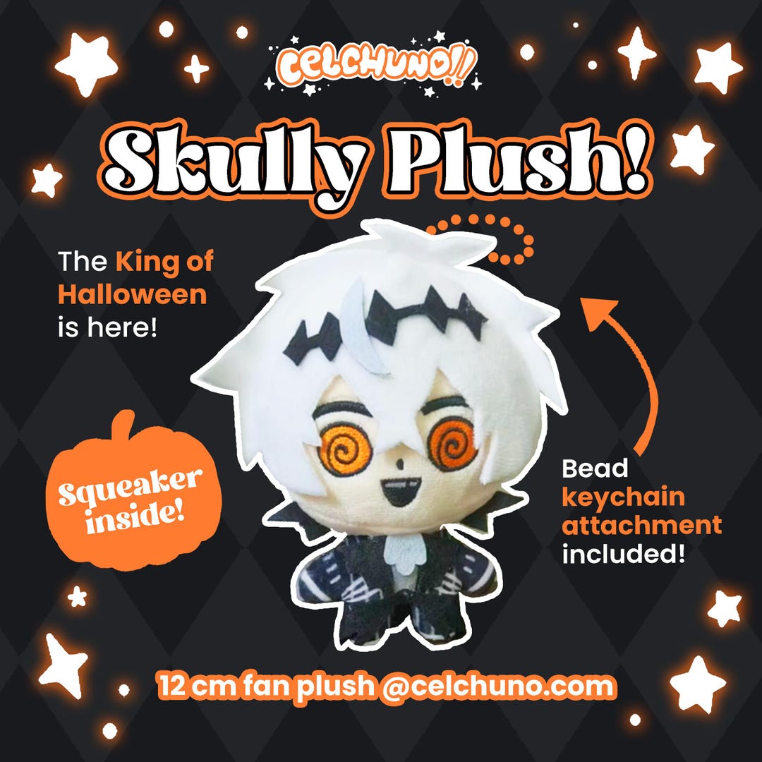 TWISTED WONDERLAND Skully J Graves TNBC Plushie - Etsy
