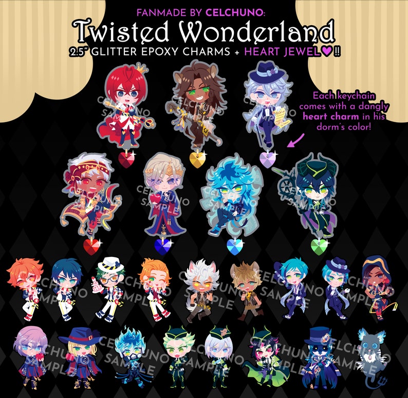 TWISTED WONDERLAND SSR Chenya Crewel Fairy Gala Halloween - Etsy Australia