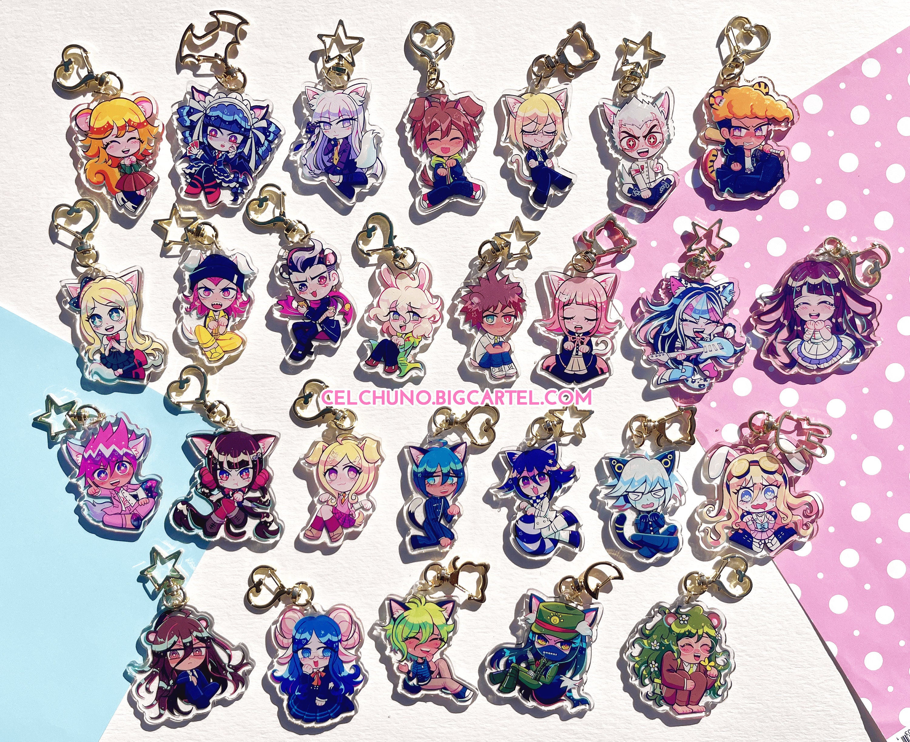 DANGANRONPA Gift Acrylic Animal Charms - Etsy