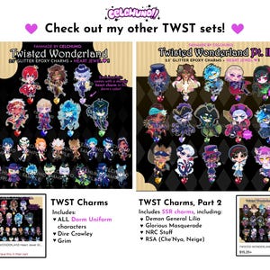 TWISTED WONDERLAND Halloween Exclusive Skully Swing Fellow Honest Gidel ...