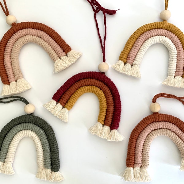 Macrame Rainbow - Etsy