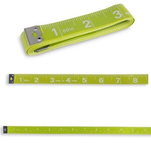 60" Tape Measure - Inches / Metric - (lot of 2) - Etsy
