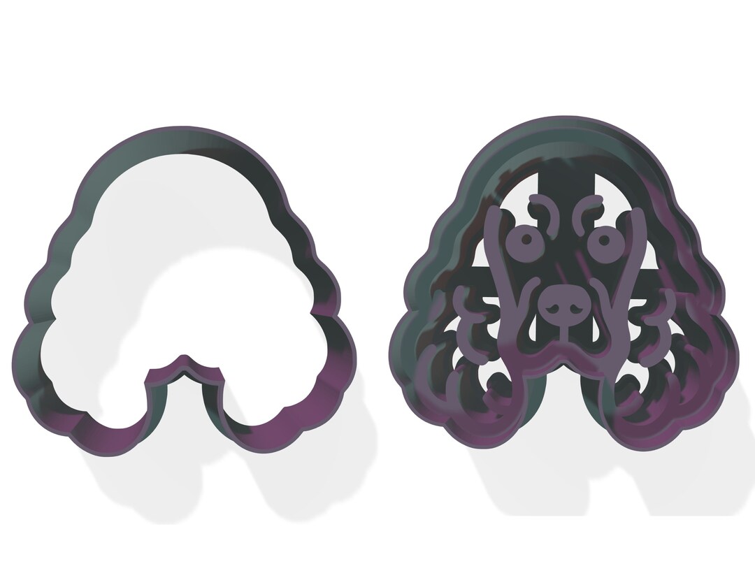Cocker Spaniel Cookie Cutter Also Clay or Fondant - Etsy