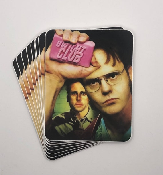 Dwight Club Parody Decal Fight Club Parody Decal the - Etsy