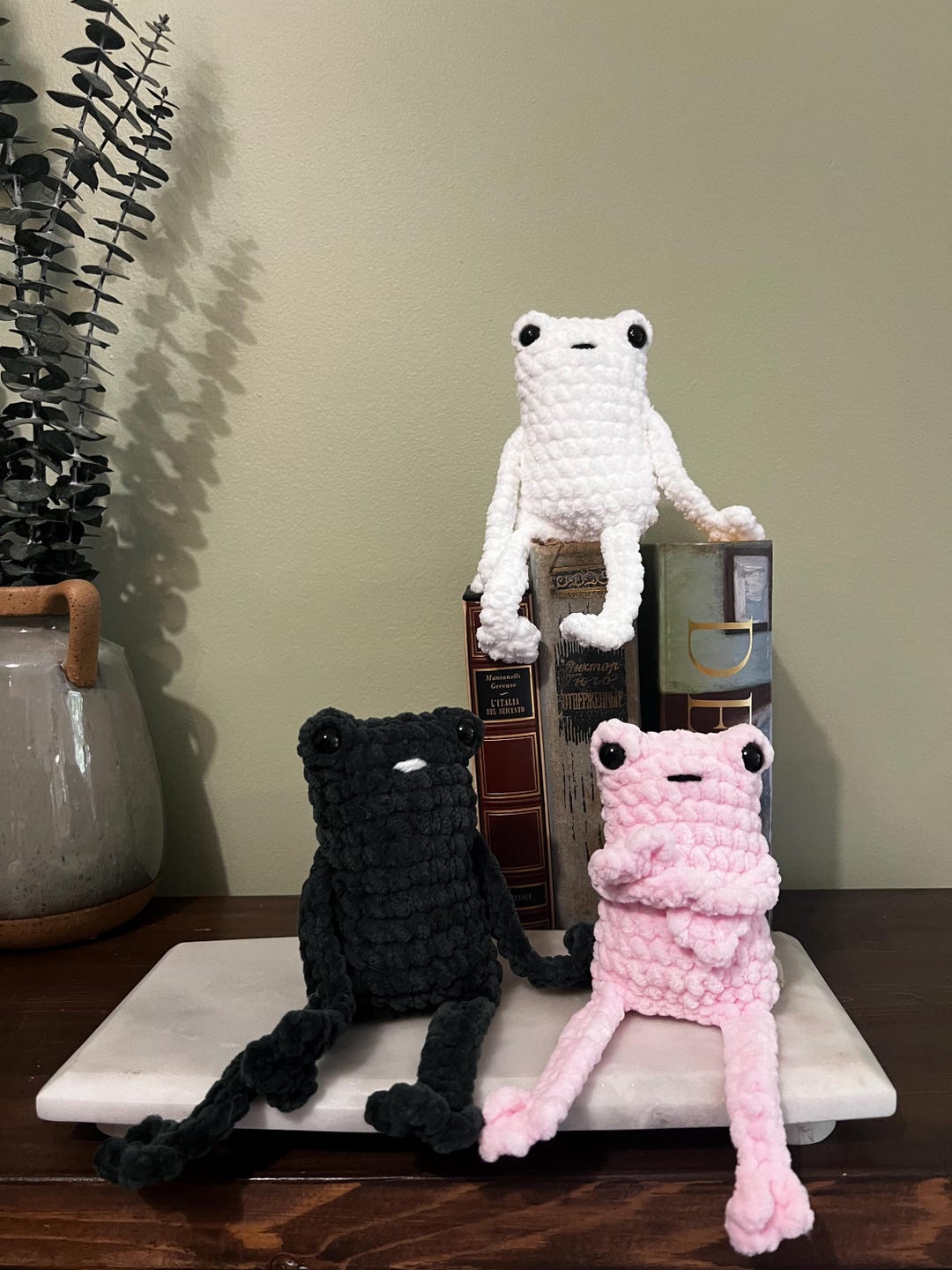 Crochet Leggy Froggy Plushie - Frog - Animal - Amigurumi - Long Legs ...