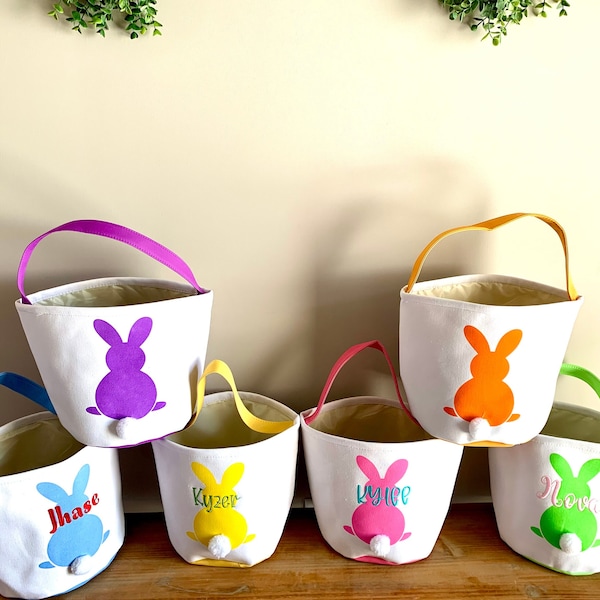 Monogram Easter Basket - Etsy