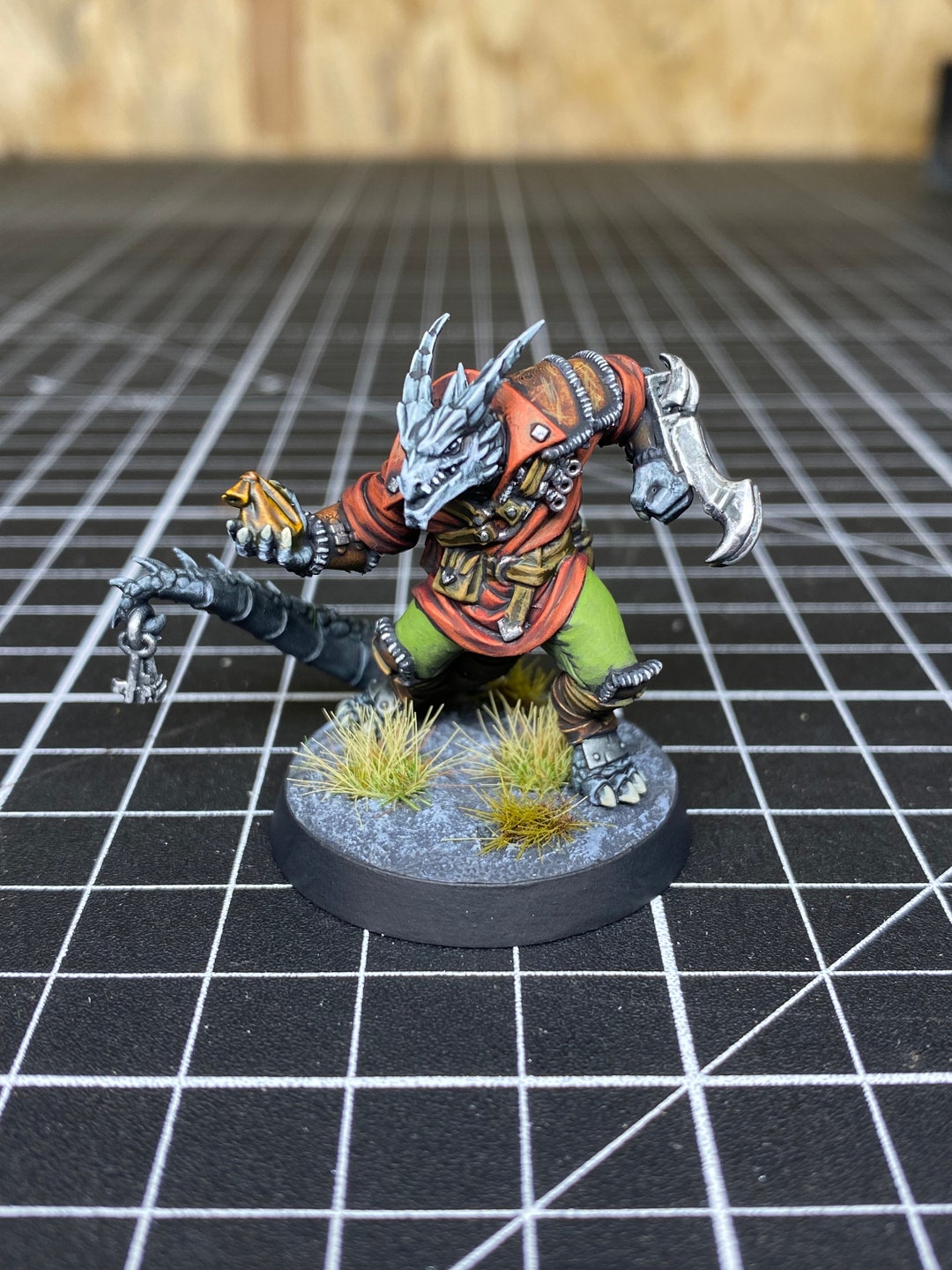 Handbemalte Dnd Miniatur Dragonborn Thief - Etsy