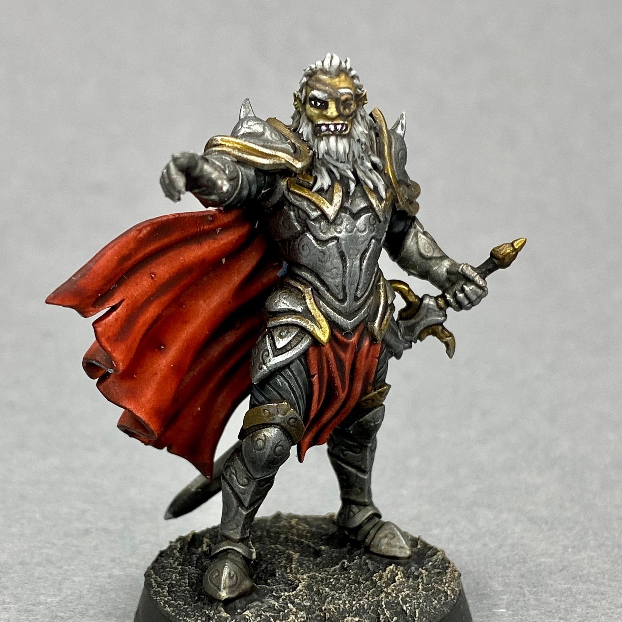 Dnd Miniature Warrior / Fighter 32 Mm - Etsy