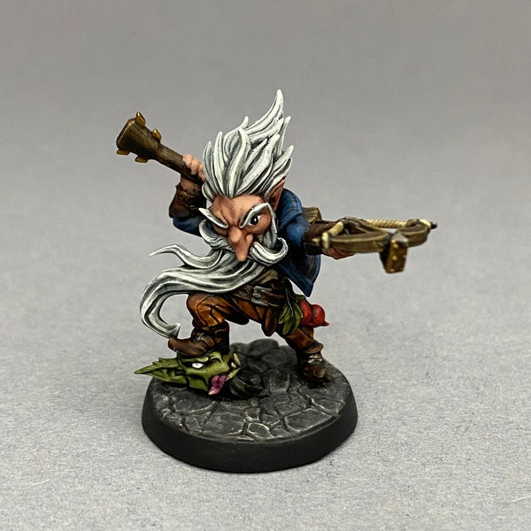 Gnome Bard Miniature Dnd - Etsy