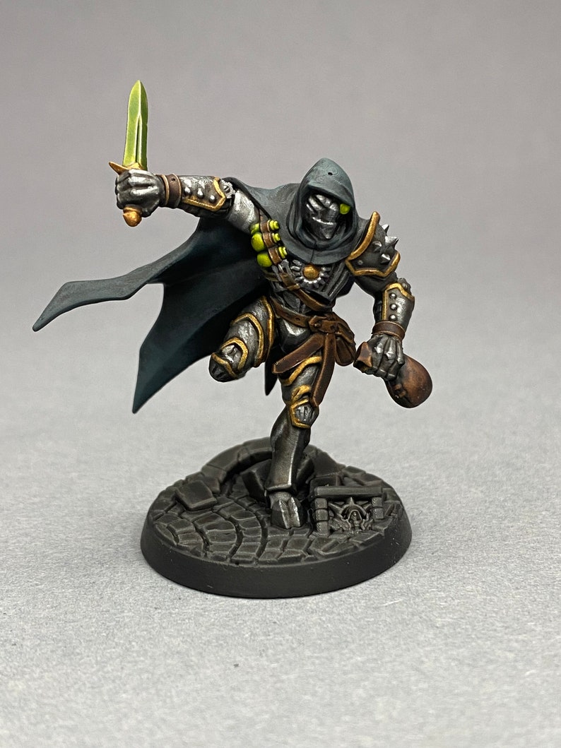 Handpainted Dnd Miniature Thief 32 Mm - Etsy