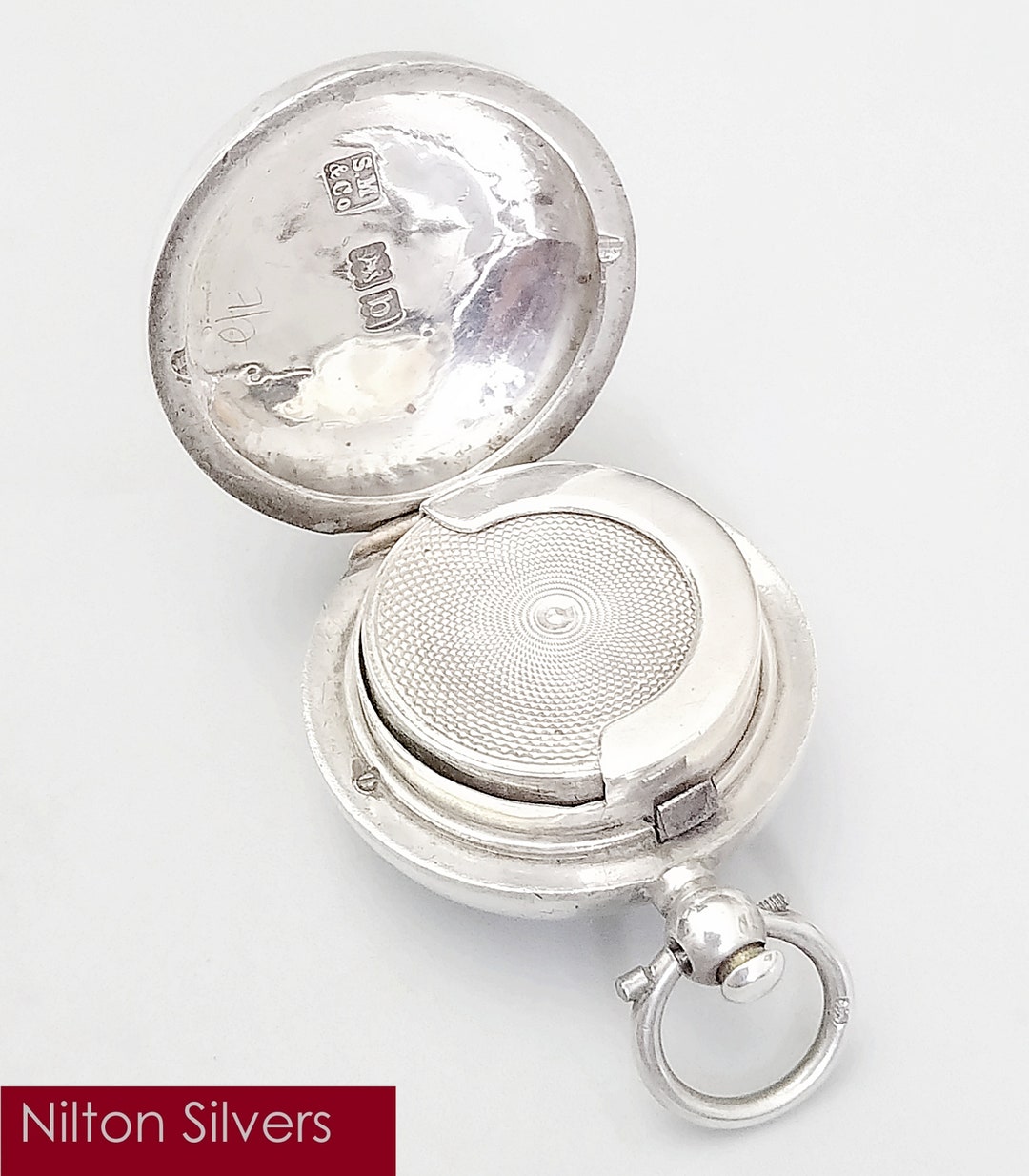 Antique Victorian Silver Sovereign Holder, Sampson Mordan & Co., London ...