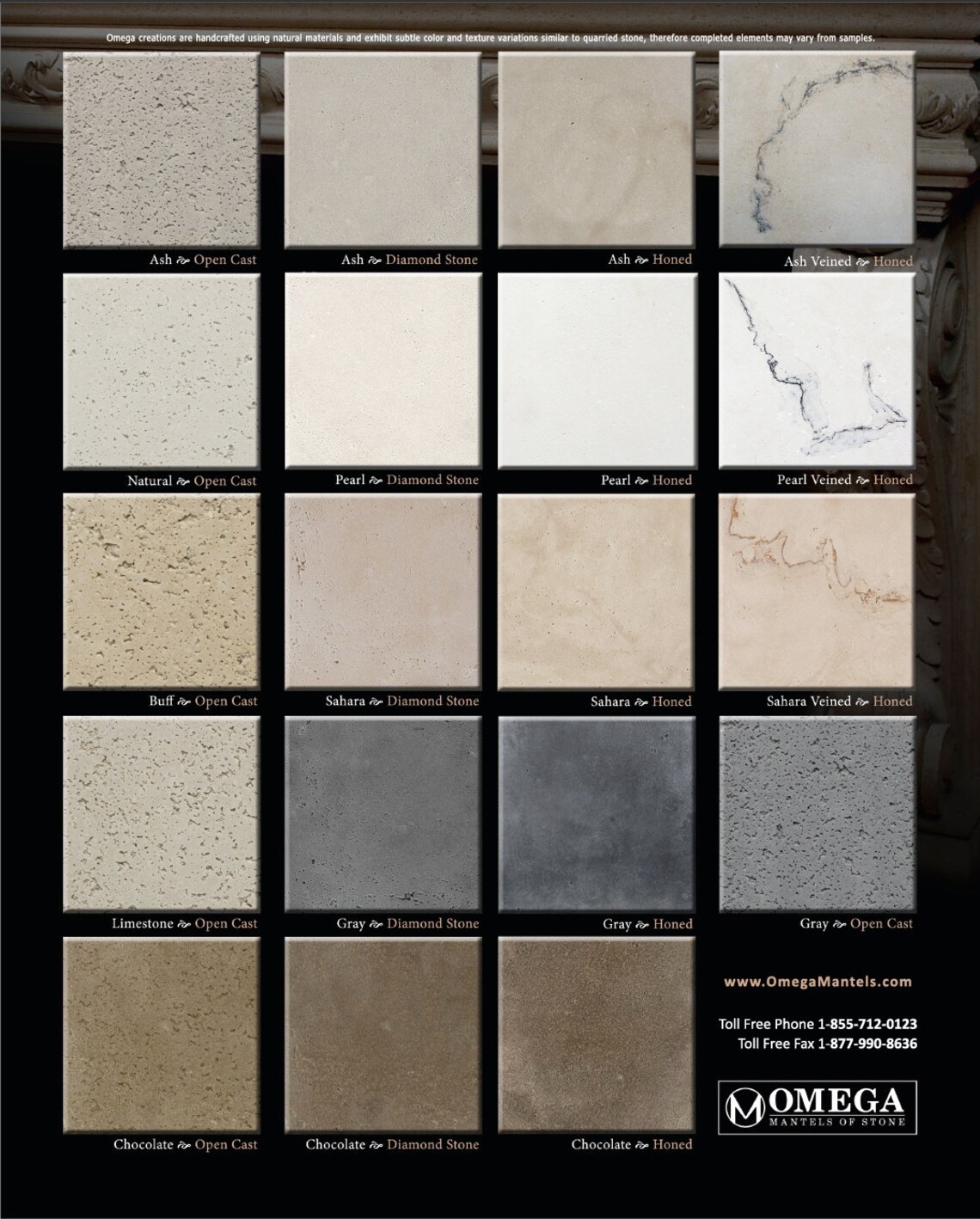 Samples 19 Tiles Omega Mantels - Etsy