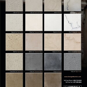 Samples 19 Tiles Omega Mantels - Etsy