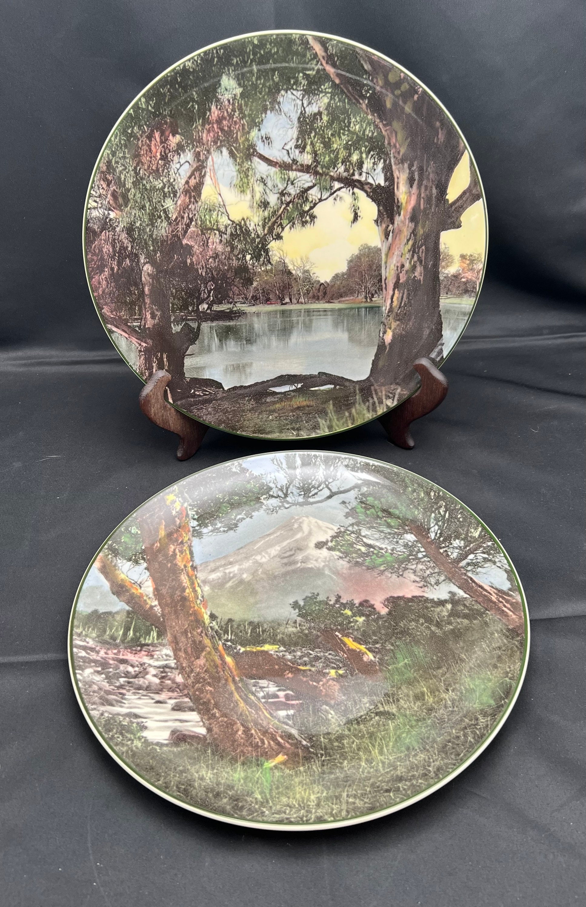 Vintage Royal Doulton Collector Plates Mount Egmont and - Etsy