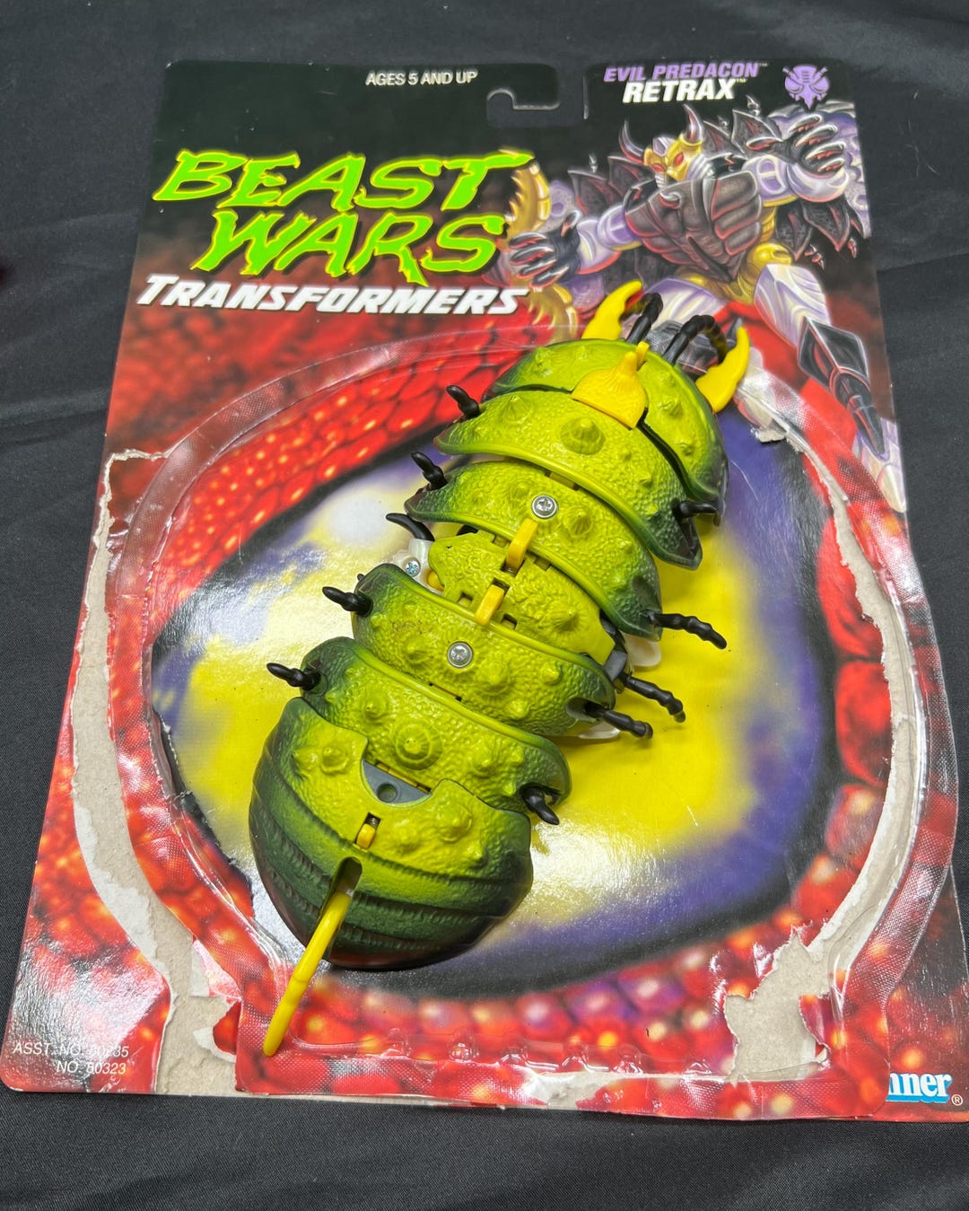 Transformers Beast Wars Retrax - Predacon Deluxe Class - Complete With ...