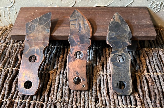Handforged Copper Knives - Etsy