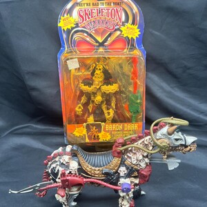 Skeleton Warriors Duo - Baron Dark and His Skeleton Legion Warhorse ...